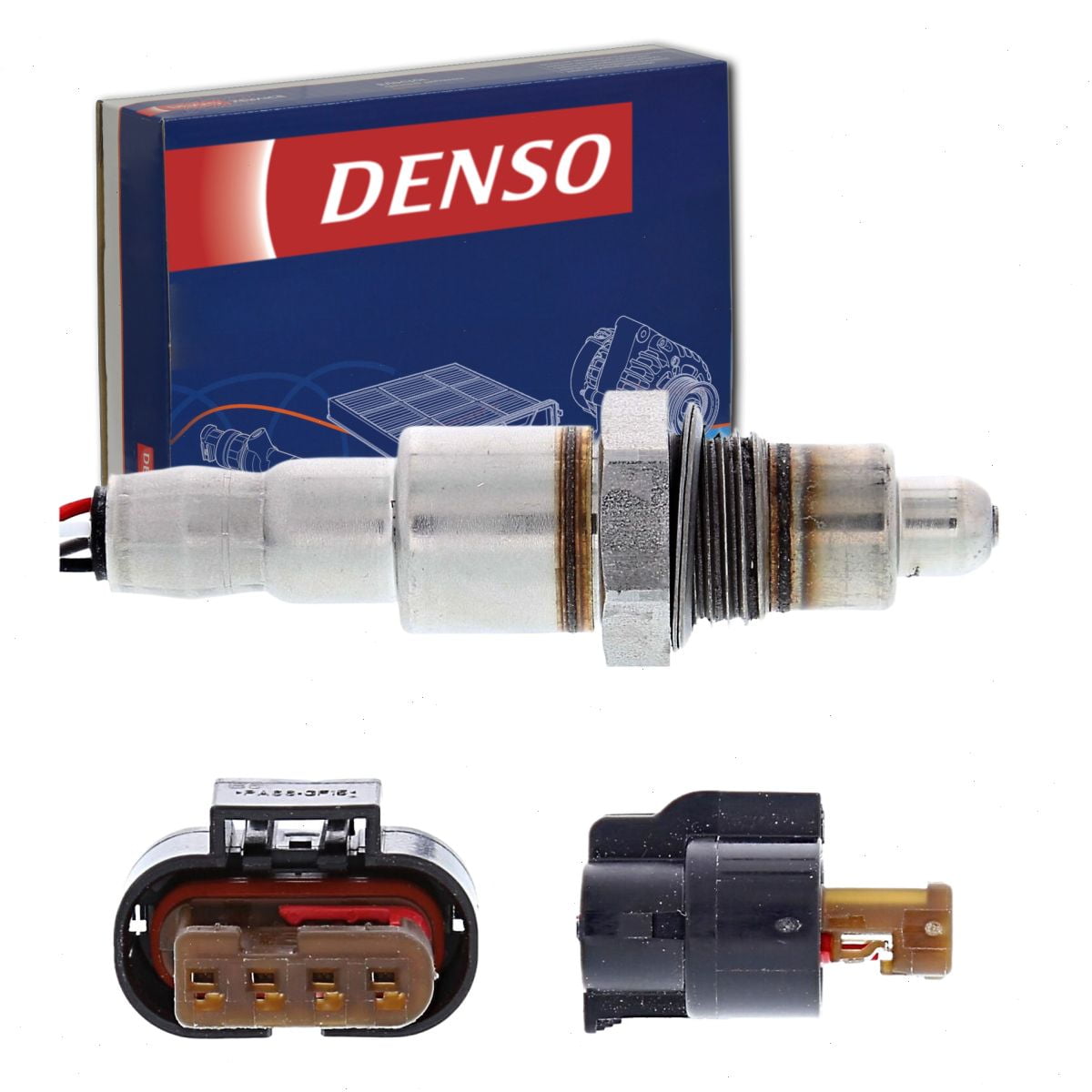DENSO Downstream Oxygen Sensor compatible with Ford Escape 2.0L L4 2017 ...