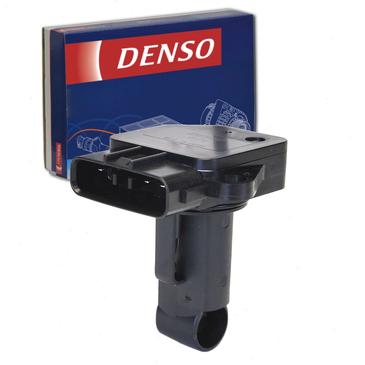 DENSO Mass Air Flow Sensor compatible with Mazda 3 2.3L L4 2007-2013 ...