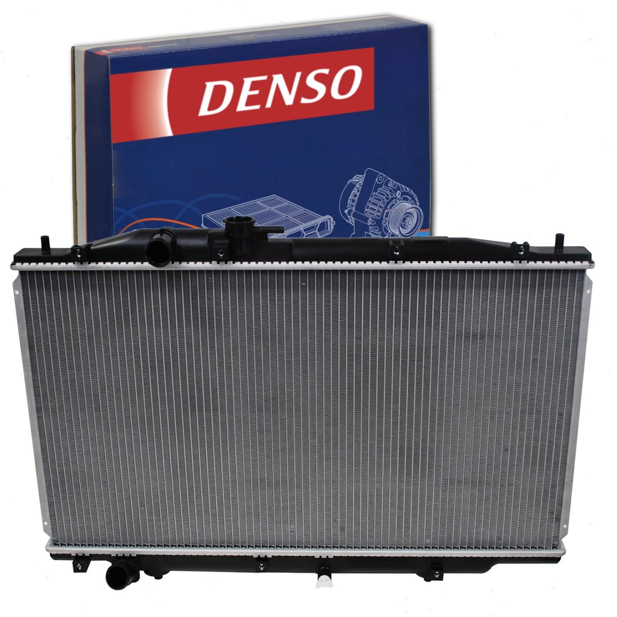 DENSO Engine Coolant Radiator for Honda Accord 3.0L V6 2003-2007, Auto ...