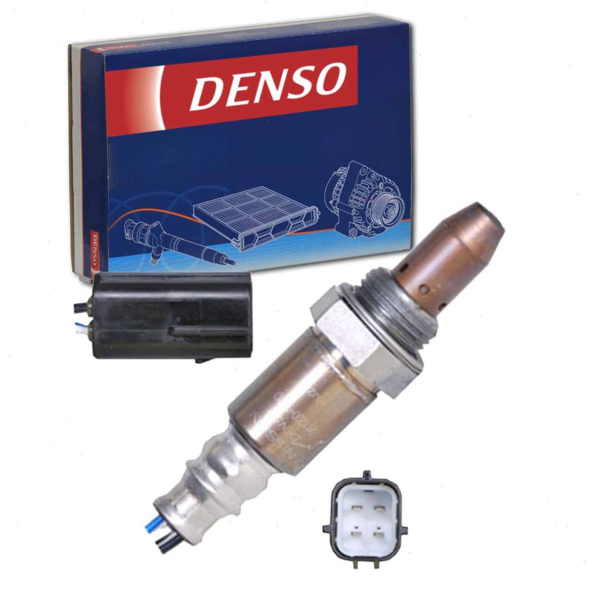 DENSO Upstream Left Air Fuel Ratio AFR Sensor compatible with Nissan ...