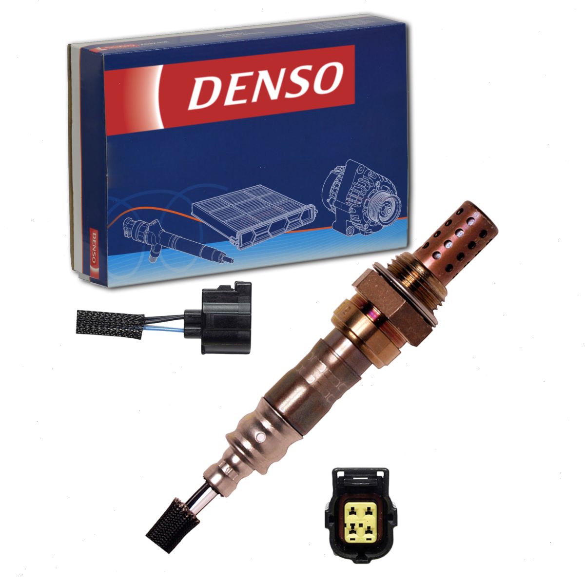 DENSO Upstream Oxygen Sensor compatible with Dodge Ram 1500 4.7L V8 ...