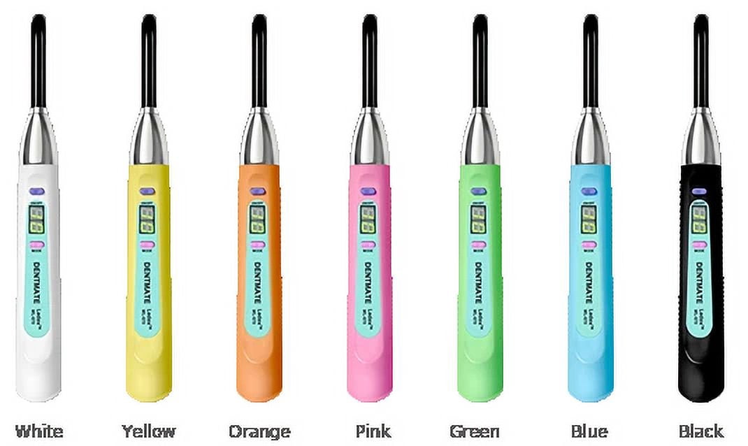 DENTMATE Ledex WL-070 LED Dental Curing Light 1000mW/cm² Orange Made in ...