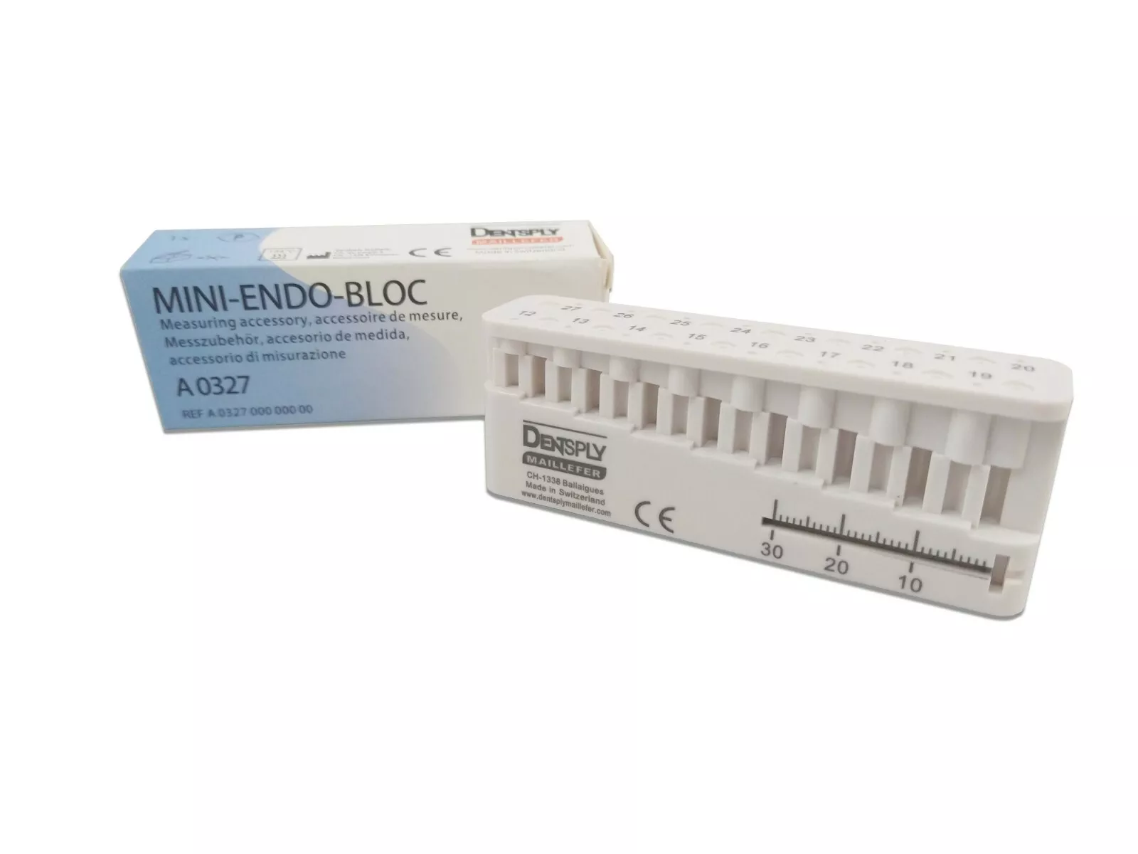 DENTSPLY Mini Endo Bloc – Dental Endodontic Measuring Block - Walmart.com