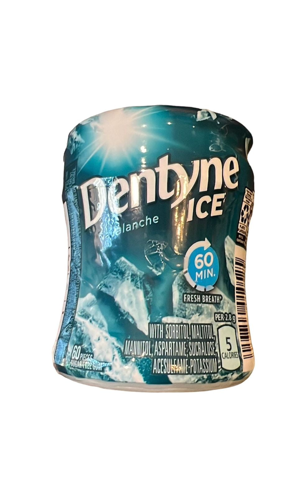 DENTYNE ICE GUM AVALANCHE SUGAR FREE - Walmart.com