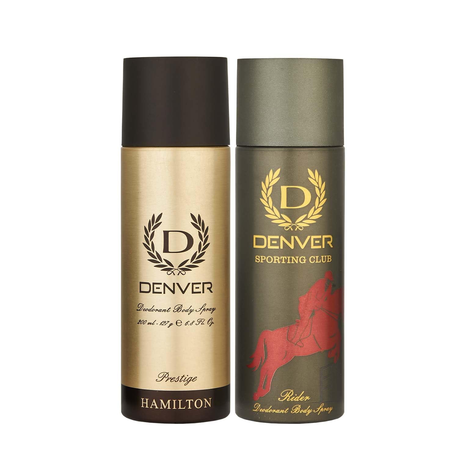 DENVER Prestige Deo Rider Deo 200ML Each Combo Pack of 2 Long Lasting ...