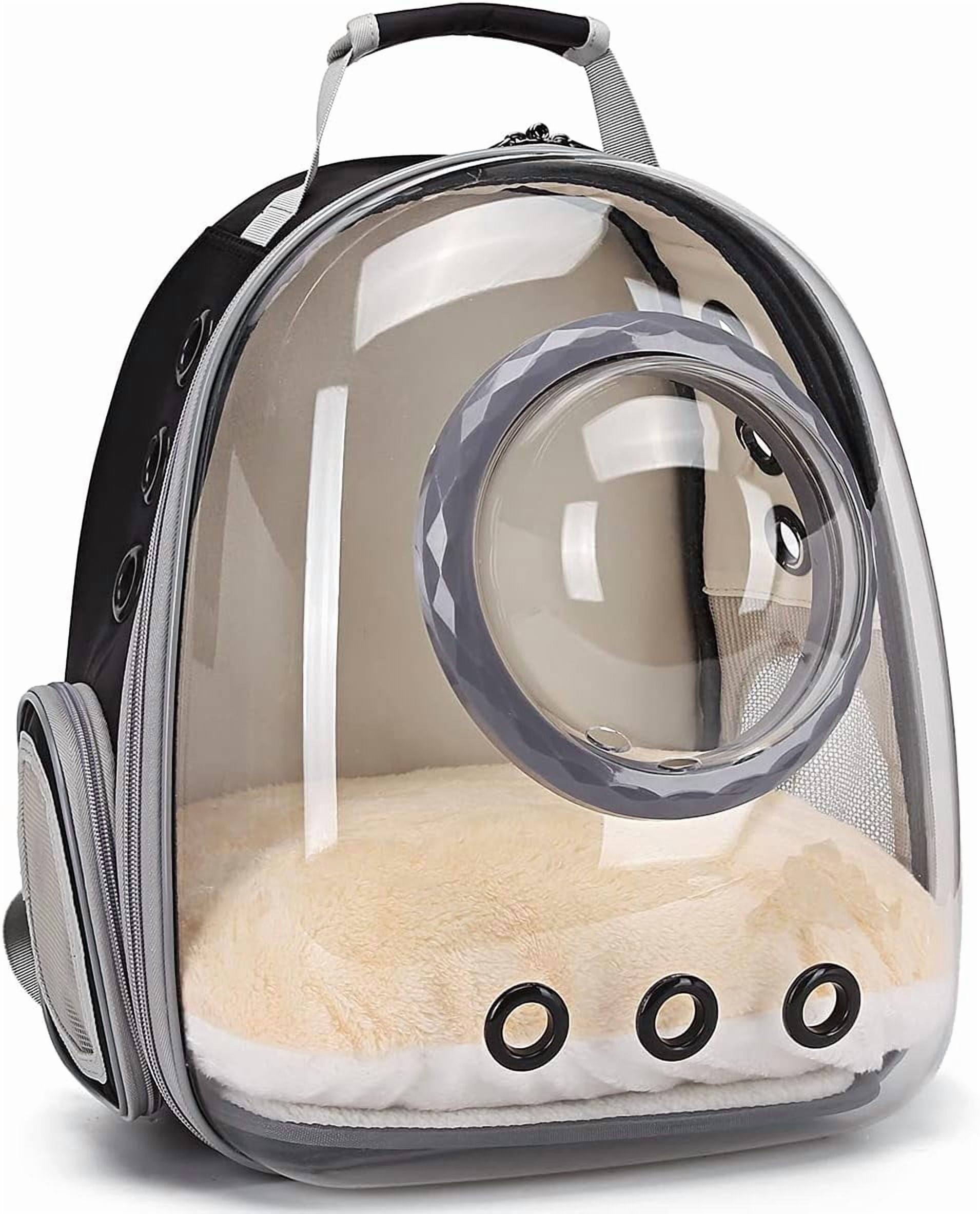 DENZUS Bubble Cat Carrier Backpack, Transparent Pet Carrier Backpack ...