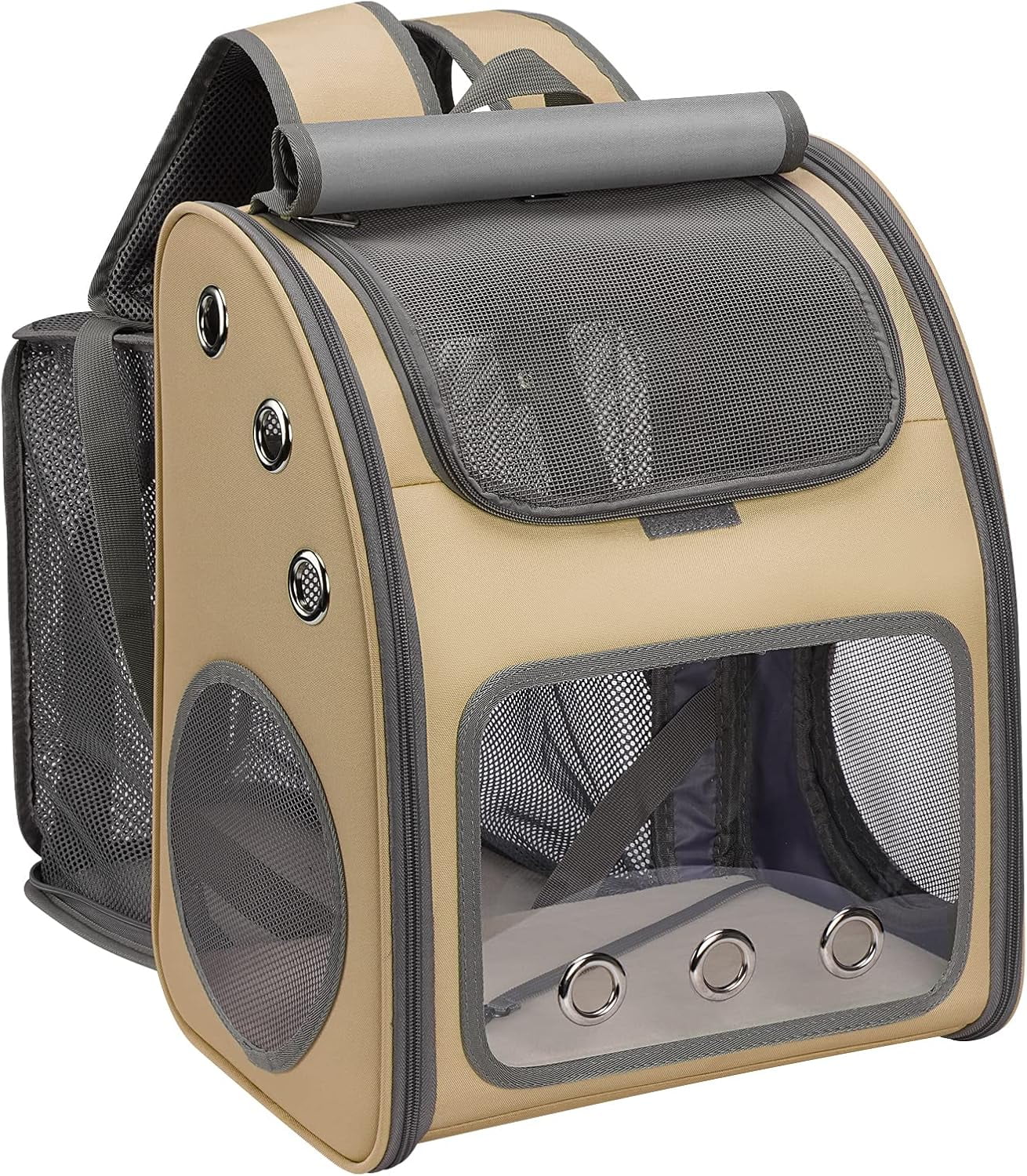 DENZUS Cat Carrier Backpack, Expandable Cat Backpack for Cats, Dogs and ...