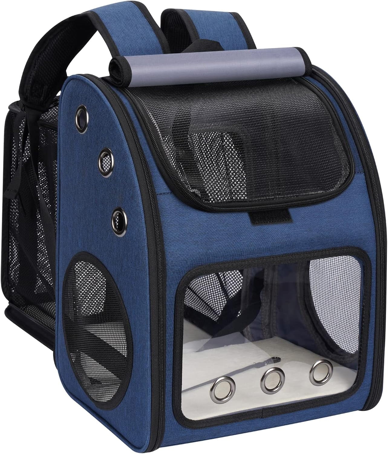 DENZUS Cat Carrier Backpack, Expandable Cat Backpack for Cats, Dogs and ...