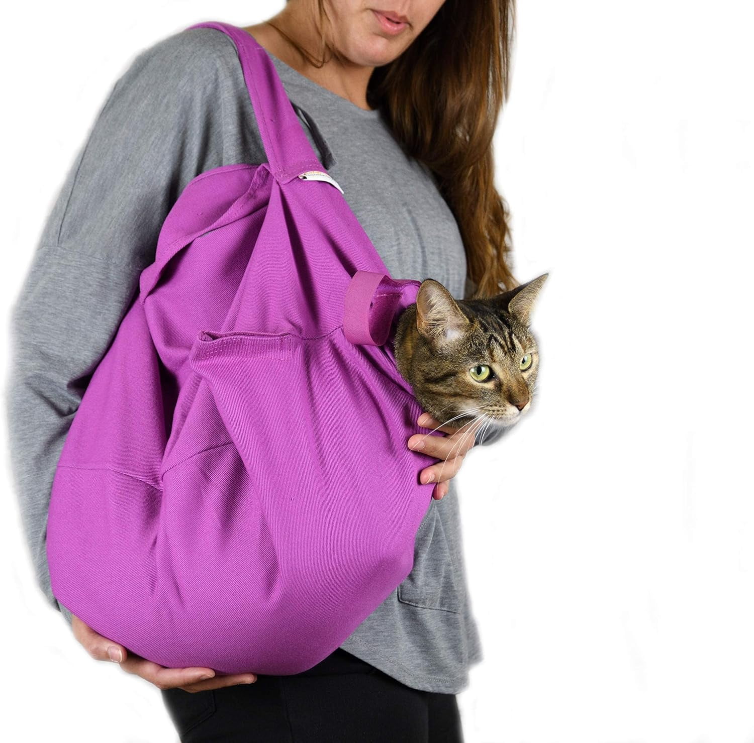 DENZUS Cozy Comfort Carrier - Large Caramel Pet Carrier for Cat and Cat ...