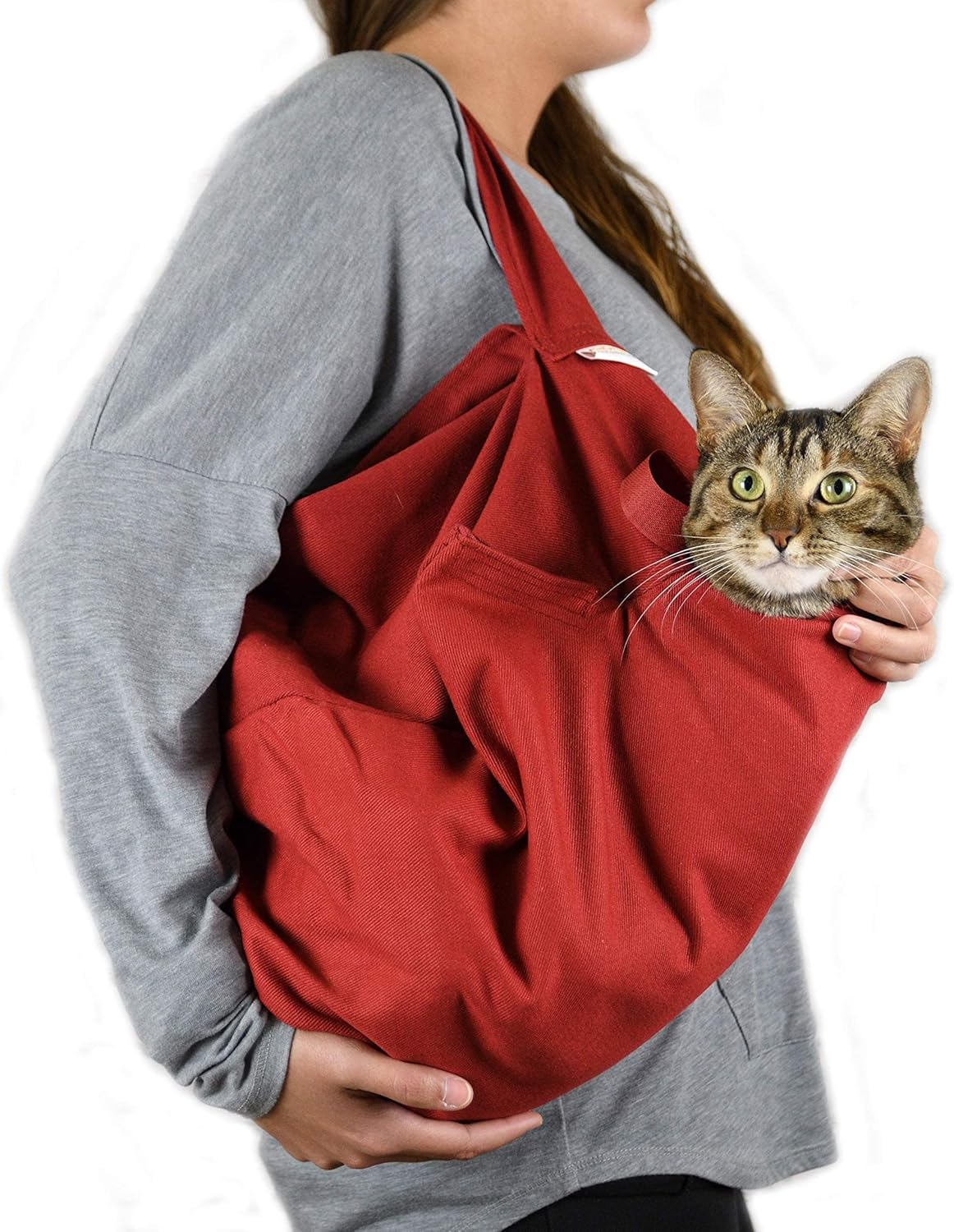 DENZUS Cozy Comfort Carrier - Large Caramel Pet Carrier for Cat and Cat ...
