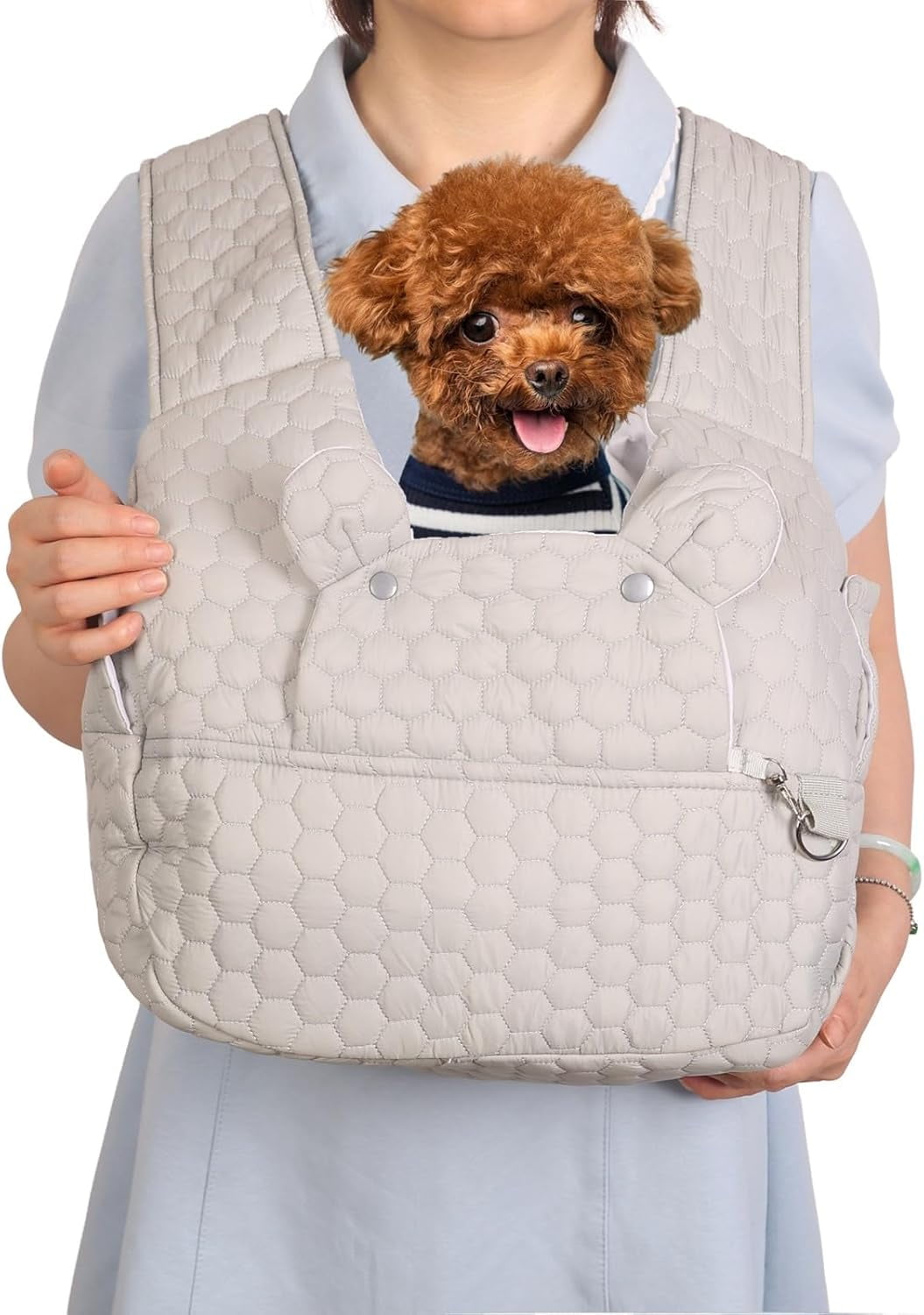 DENZUS Dog Backpack Carrier for Small Dogs, Adjustable Strap Cat ...