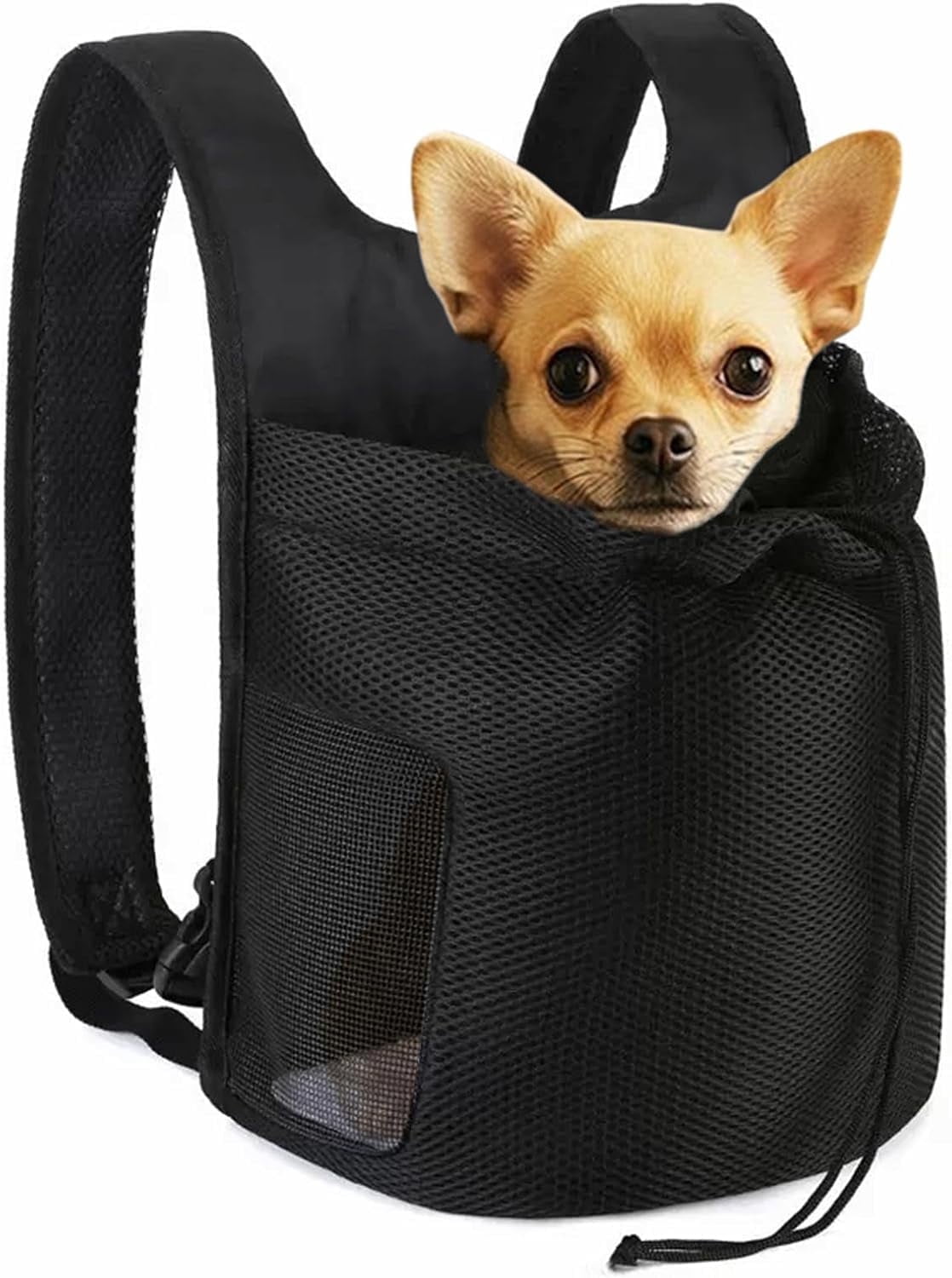 DENZUS Dog Front Carrier Backpack, Ventilated Mesh Puppy Pack with ...