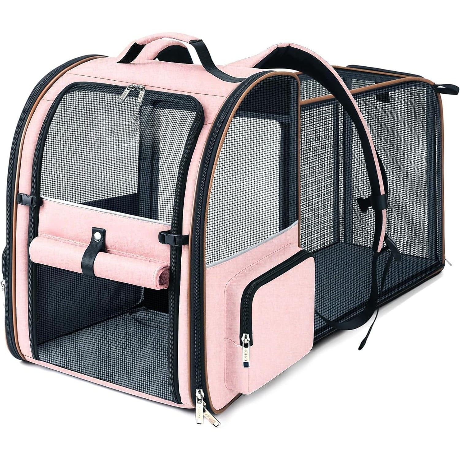 DENZUS Large Cat Backpack Carrier Expandable Pet Carrier Backpack for ...