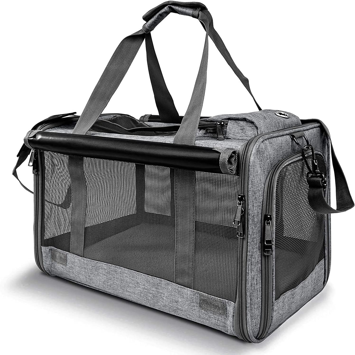 DENZUS Small Dog Carrier for Puppy Yorkshire Softshell Car Transport ...