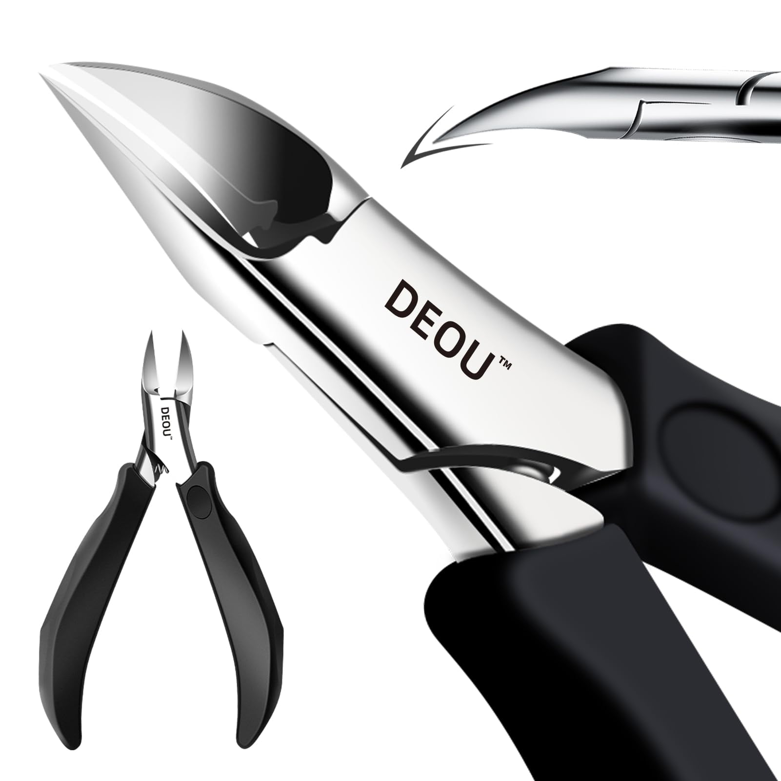 DEOU Toenail Clippers Blade for Ingrown and Thick Stainless Steel ...