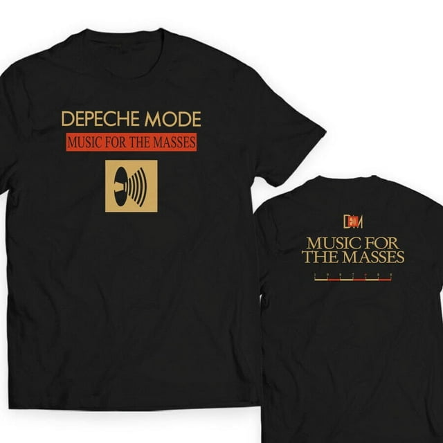 Depeche Mode Music For The Masses 1 T Shirt S 4xlchristmas T Shirt