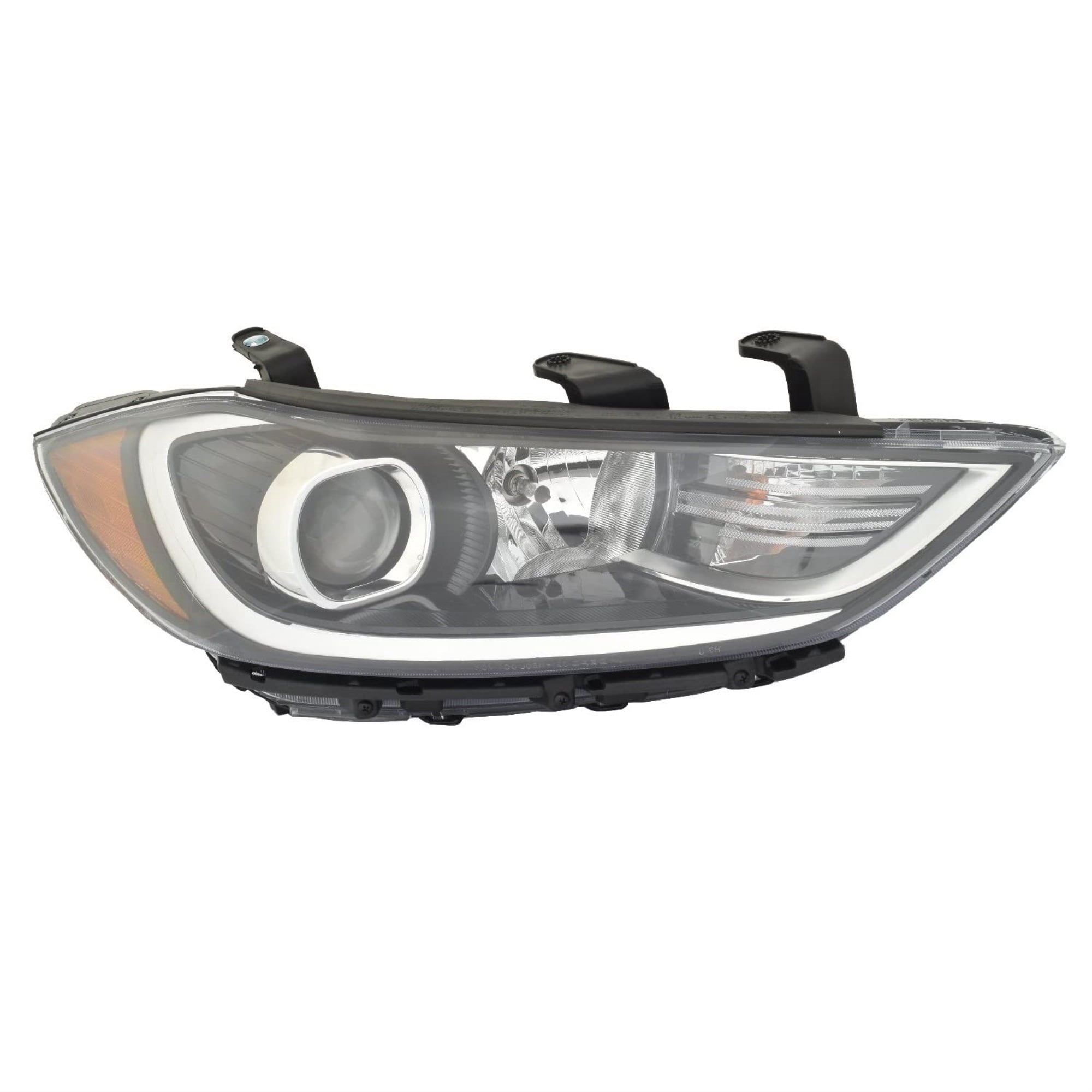 DEPO ACK For Hyundai Elantra Sedan 17-18 Headlight Halogen without Day ...