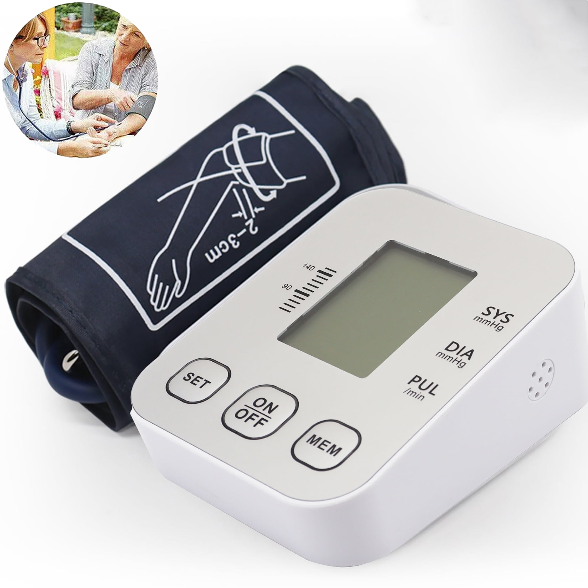 DEPULE Blood Pressure Monitors for Home Use, Automatic Upper Arm BP ...