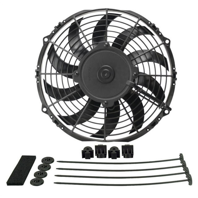 DERALE 10 in 802 CFM High Output Electric Cooling Fan P/N 16110 ...