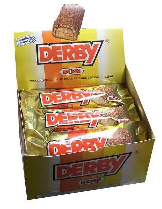 DERBY Chocolate Bar (ION) CASE (20 x 38g) - Walmart.com
