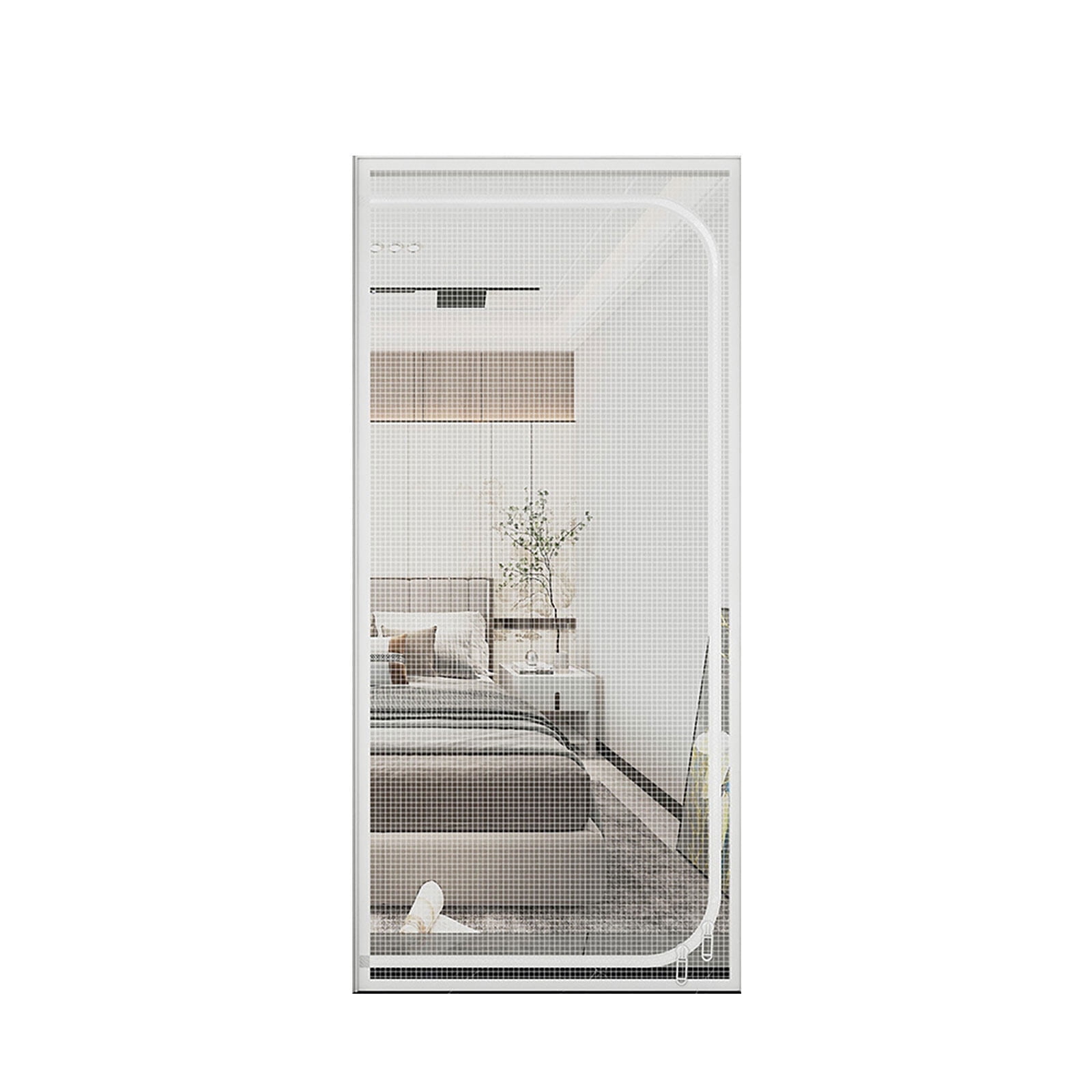 DERCLIVE Cat Screen Door, 33''X83'' Heavy Duty Pets Proof Screen Door ...