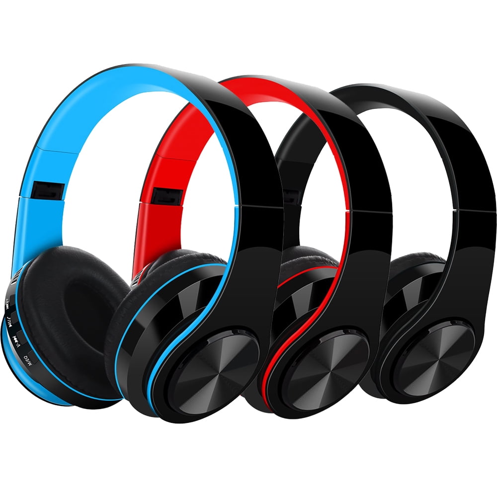 DERCLIVE Noise Cancelling Bluetooth Headphones Wireless over Ear ...