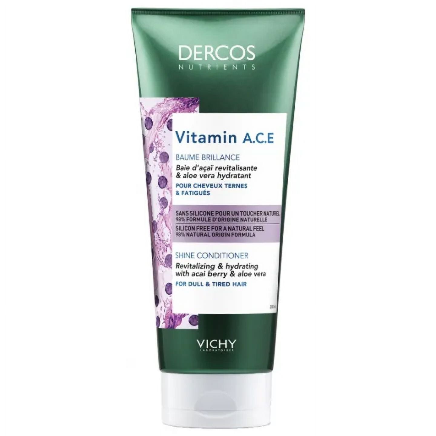 DERCOS NUTRIENTS VITAMIN ACE BALM VICHY 200ML - Walmart.com