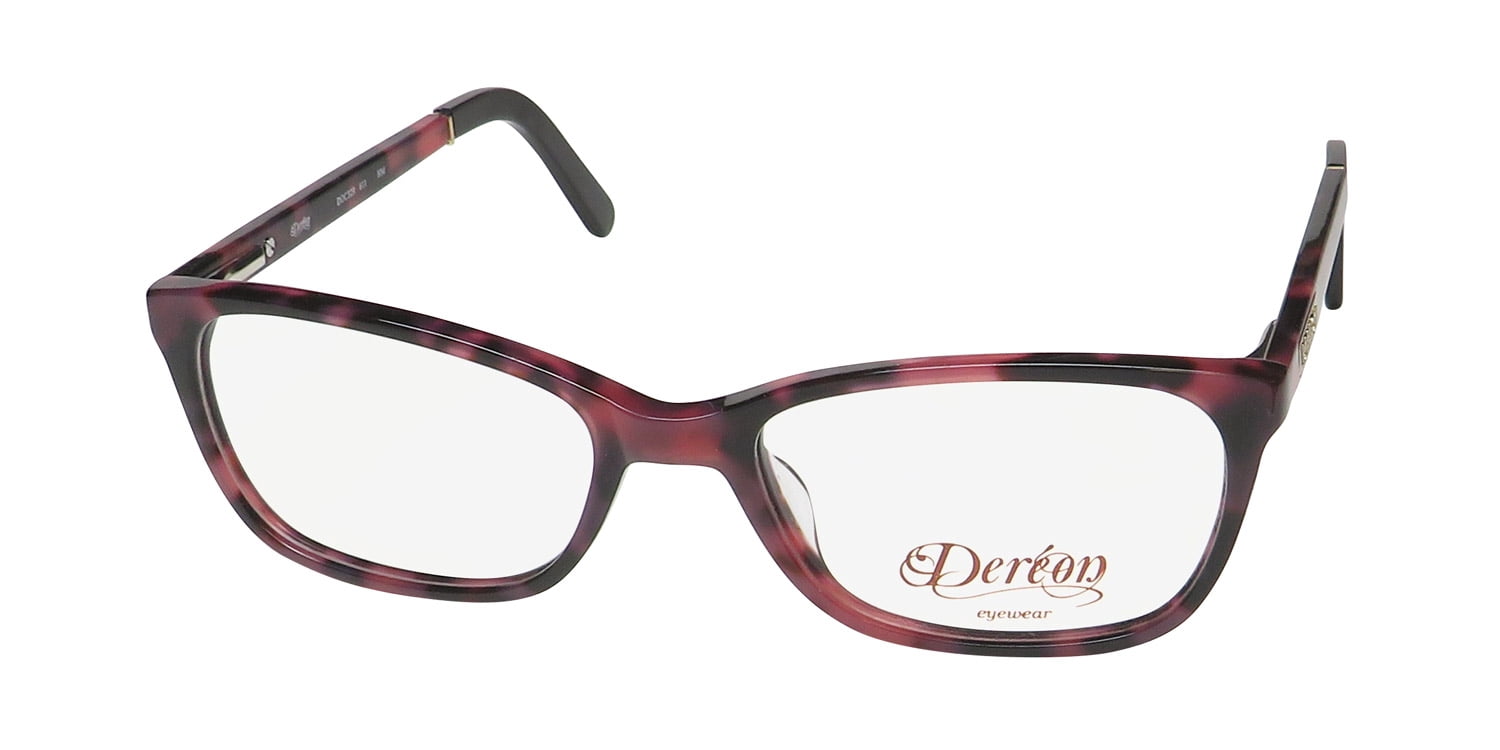 DEREON DOC 329 EYEGLASS FRAME/GLASSES BOLD CONTEMPORARY DESIGN WOMENS ...