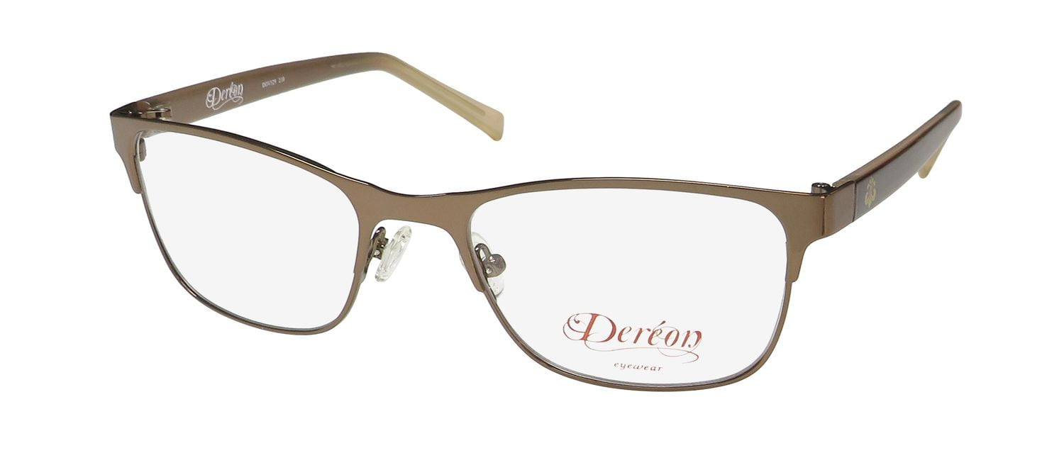 DEREON DOV529 CAT EYE EYEGLASS FRAME/GLASSES SIGNATURE LOGO ON TEMPLES ...
