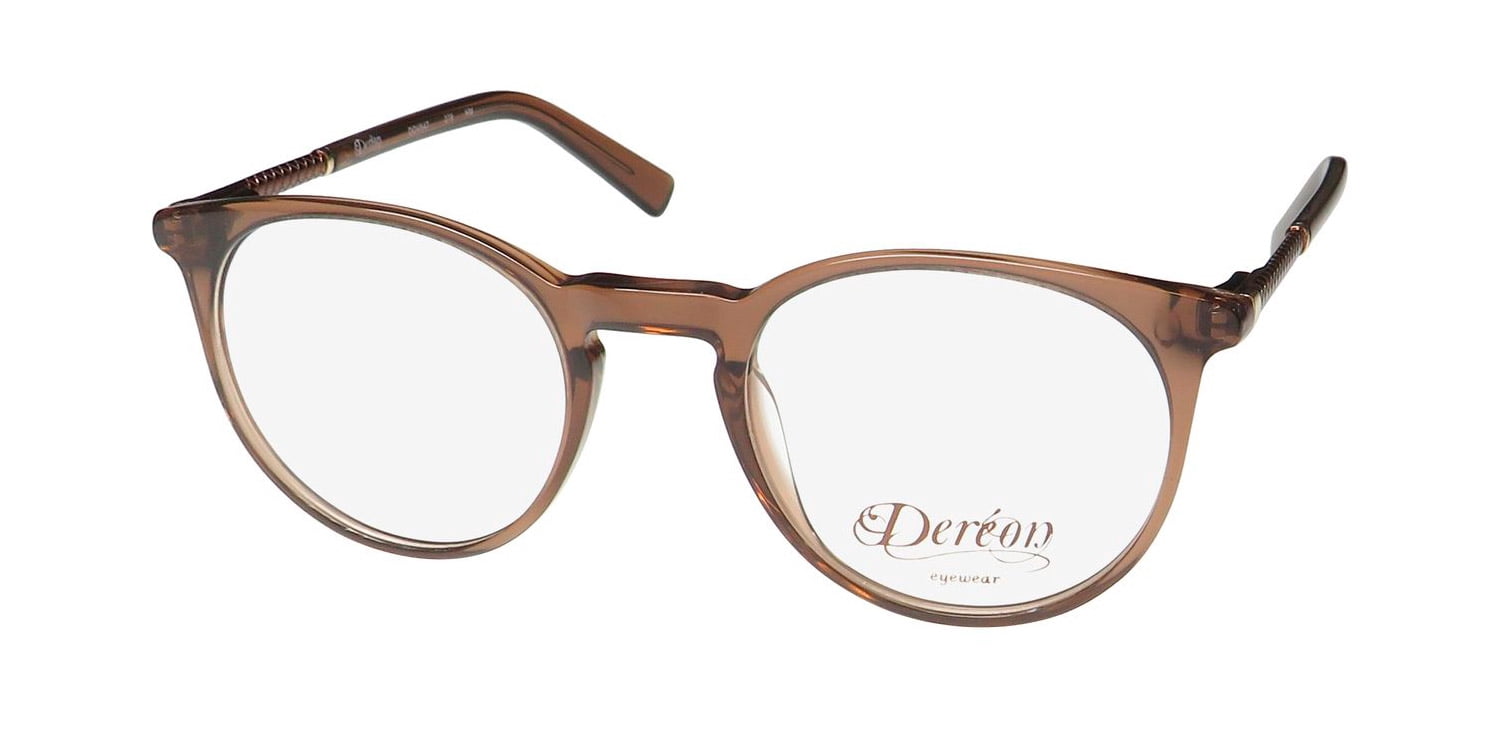 DEREON DOV547 EYEGLASS FRAME/GLASSES ROUND SHAPED LENSES CONTEMPORARY ...