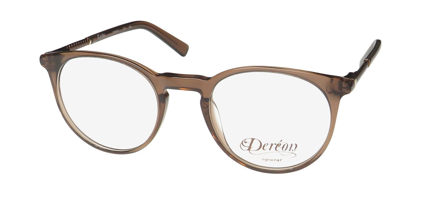 DEREON DOV547 EYEGLASS FRAME/GLASSES ROUND SHAPED LENSES CONTEMPORARY ...