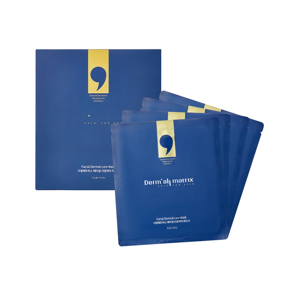 DERM·ALL MATRIX Daily Facial Dermal-care (35g/sheet) Overnight mask and ...