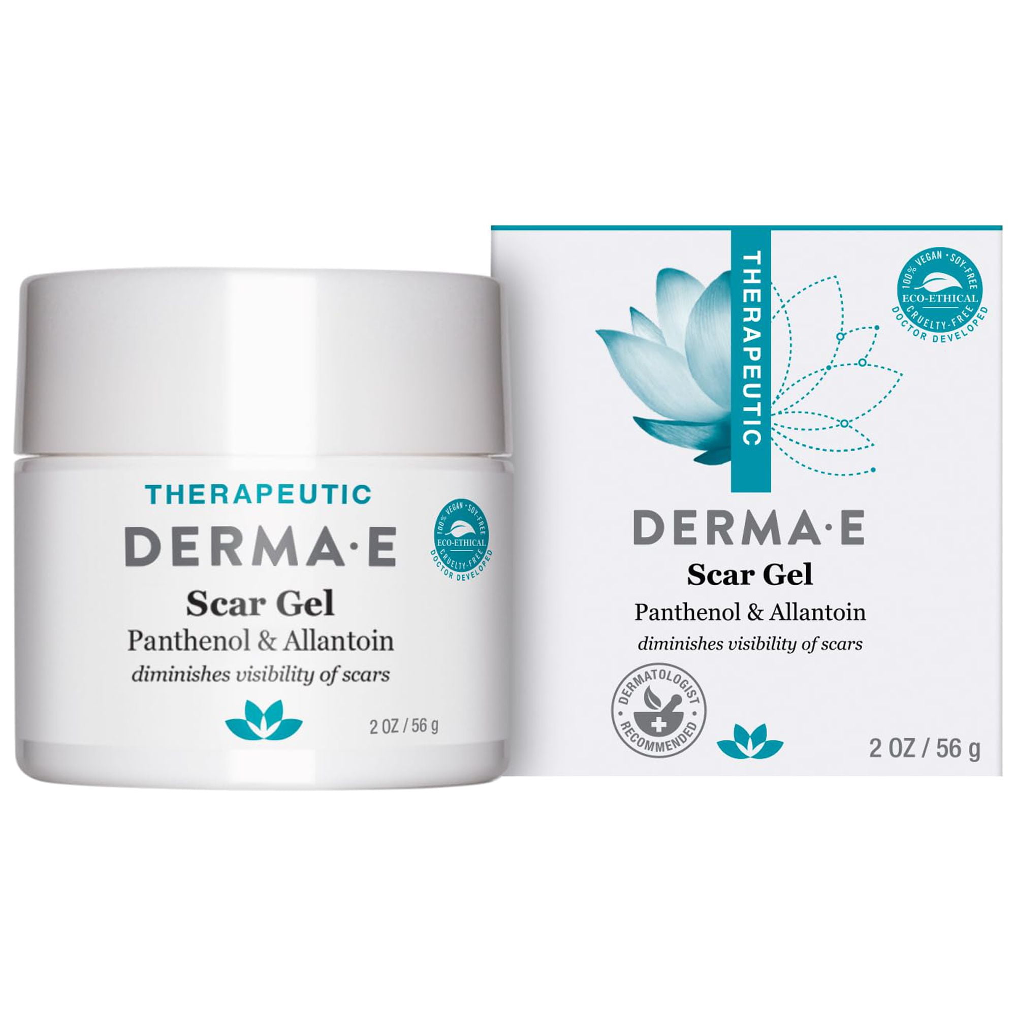 Derma E Scar Gel SBF3 - Scar Treatment for Face - Hydrating Gel for ...