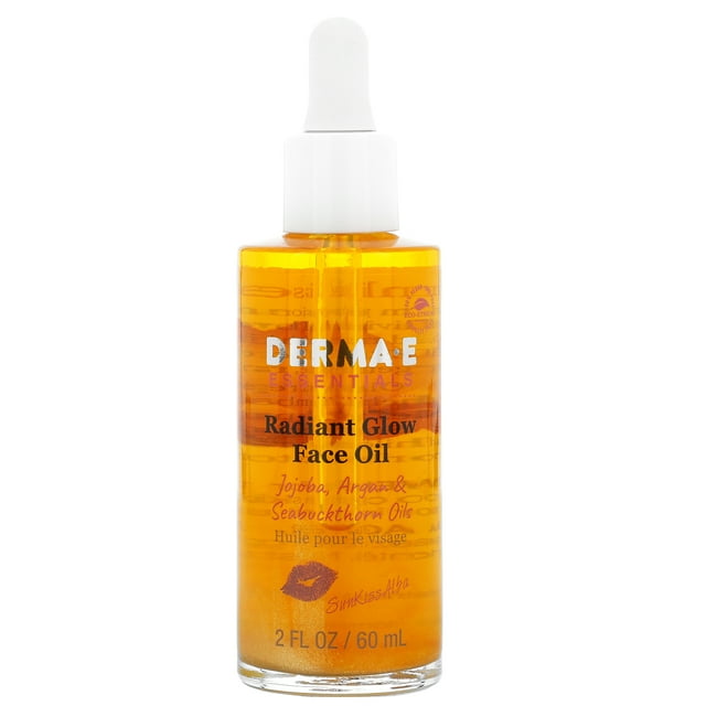 Derma E Sunkiss Alba Radiant Glow Face Oil Jojoba Argan Seabuckthorn