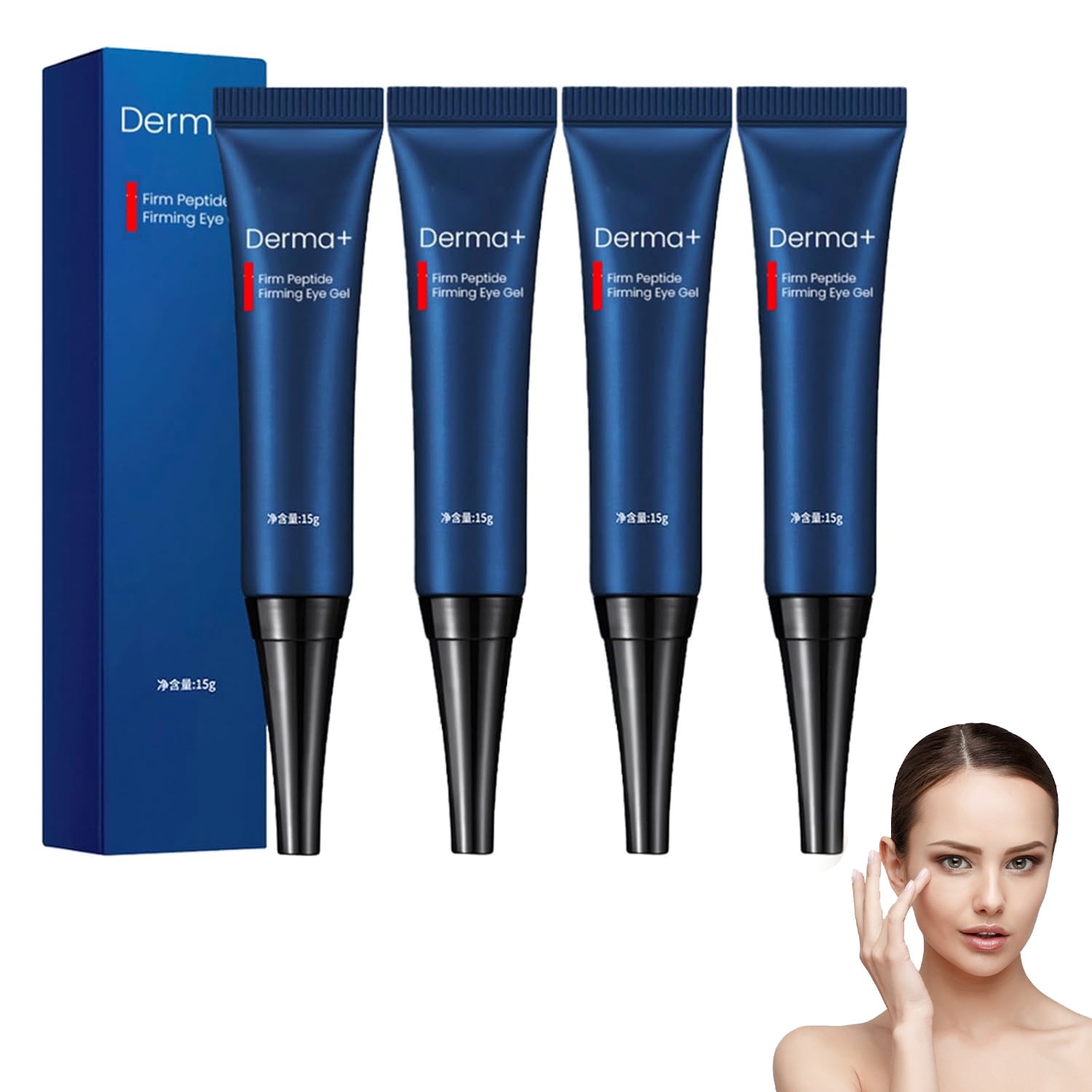 DERMA+ Firm Peptide Firming Eye Gel,Open Eyes Awaken Peptide Lifting ...