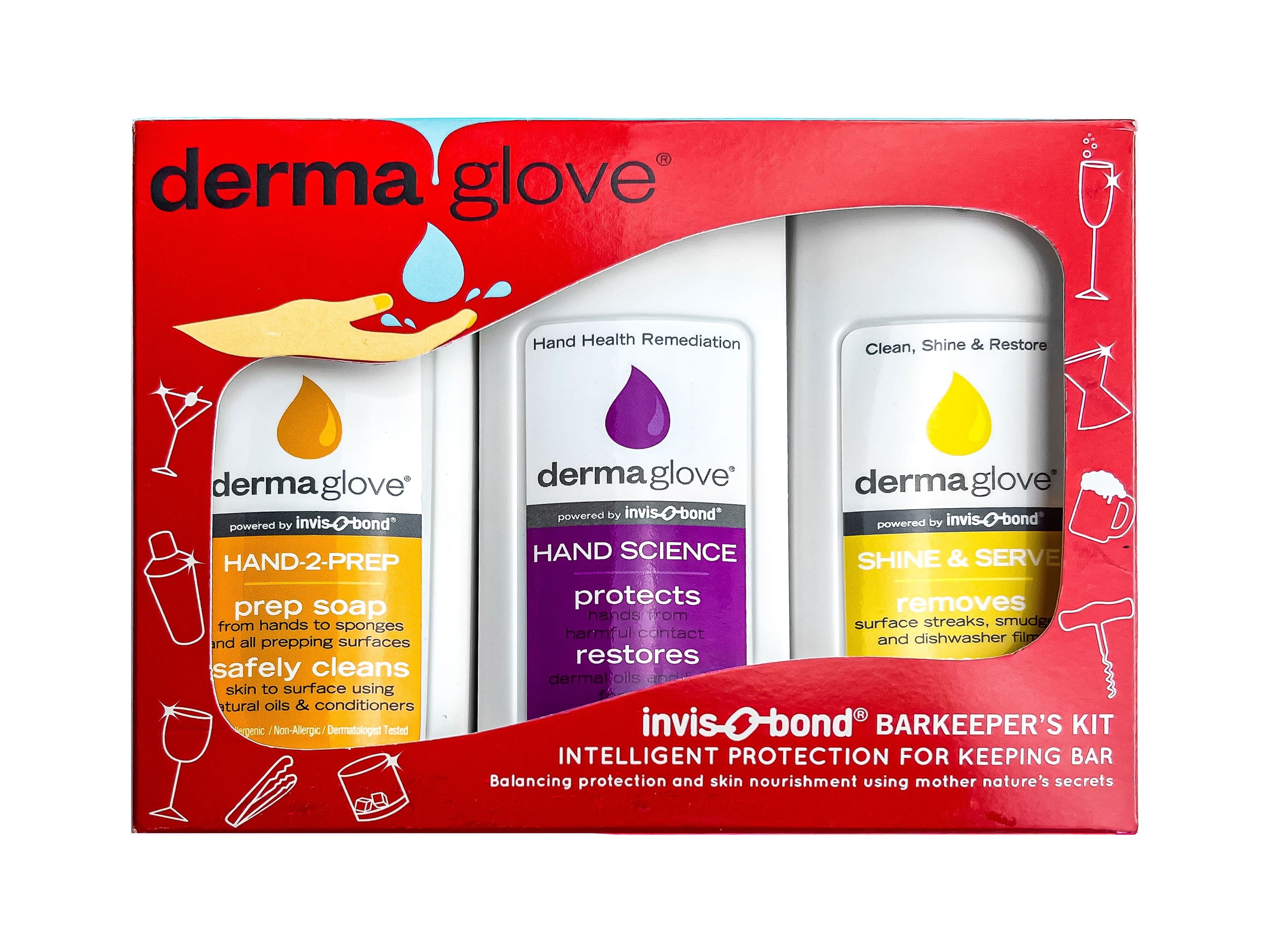 DERMAGLOVE® Custom Hygiene Box Set - BARKEEPER'S KIT - Walmart.com