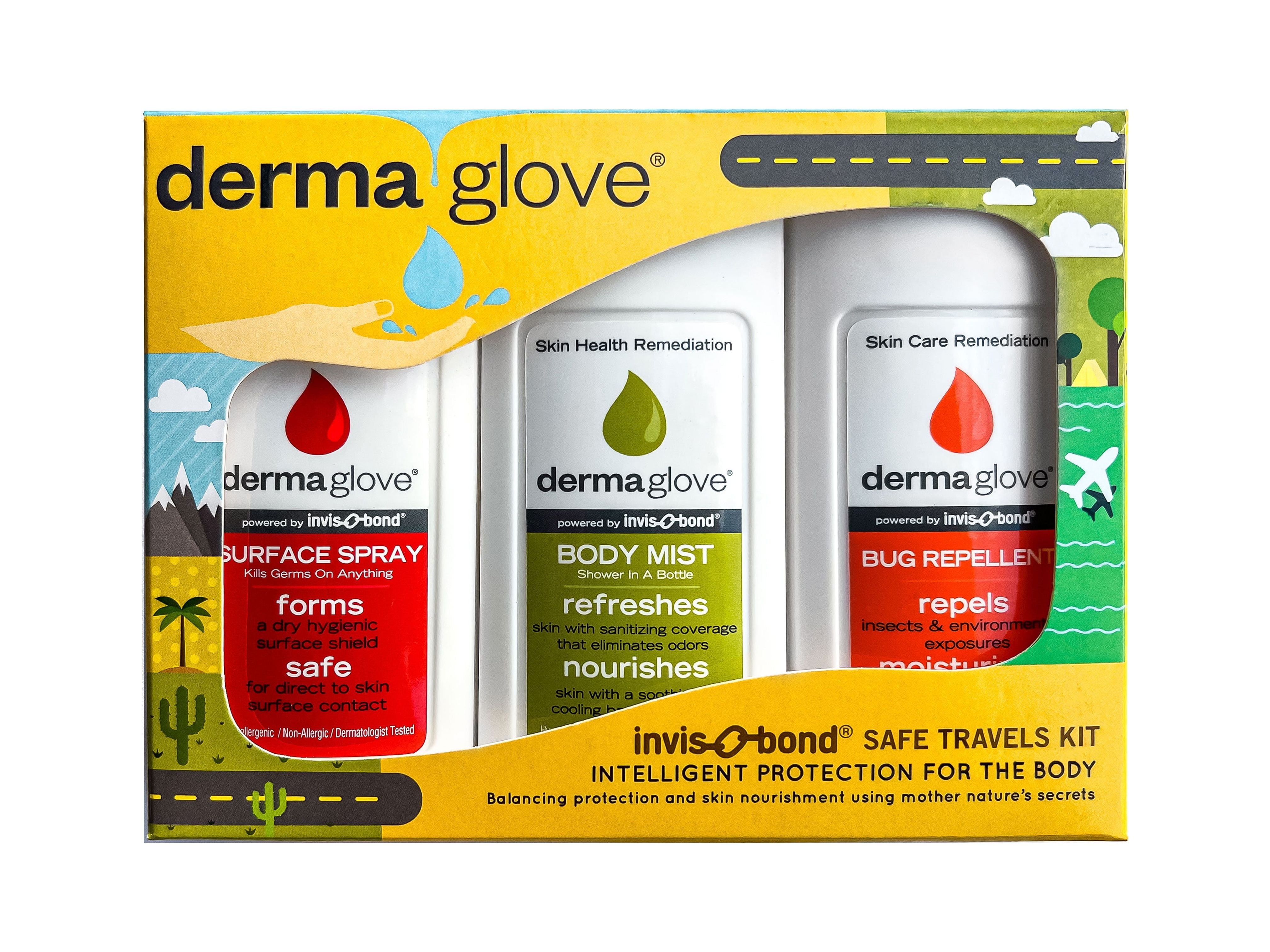 DERMAGLOVE® Custom Hygiene Box Set - SAFE TRAVELS KIT - Walmart.com
