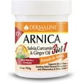 DERMALINE Arnica 3 in 1 Ointment, Ginger, Curcumin and Salvia Oil ...