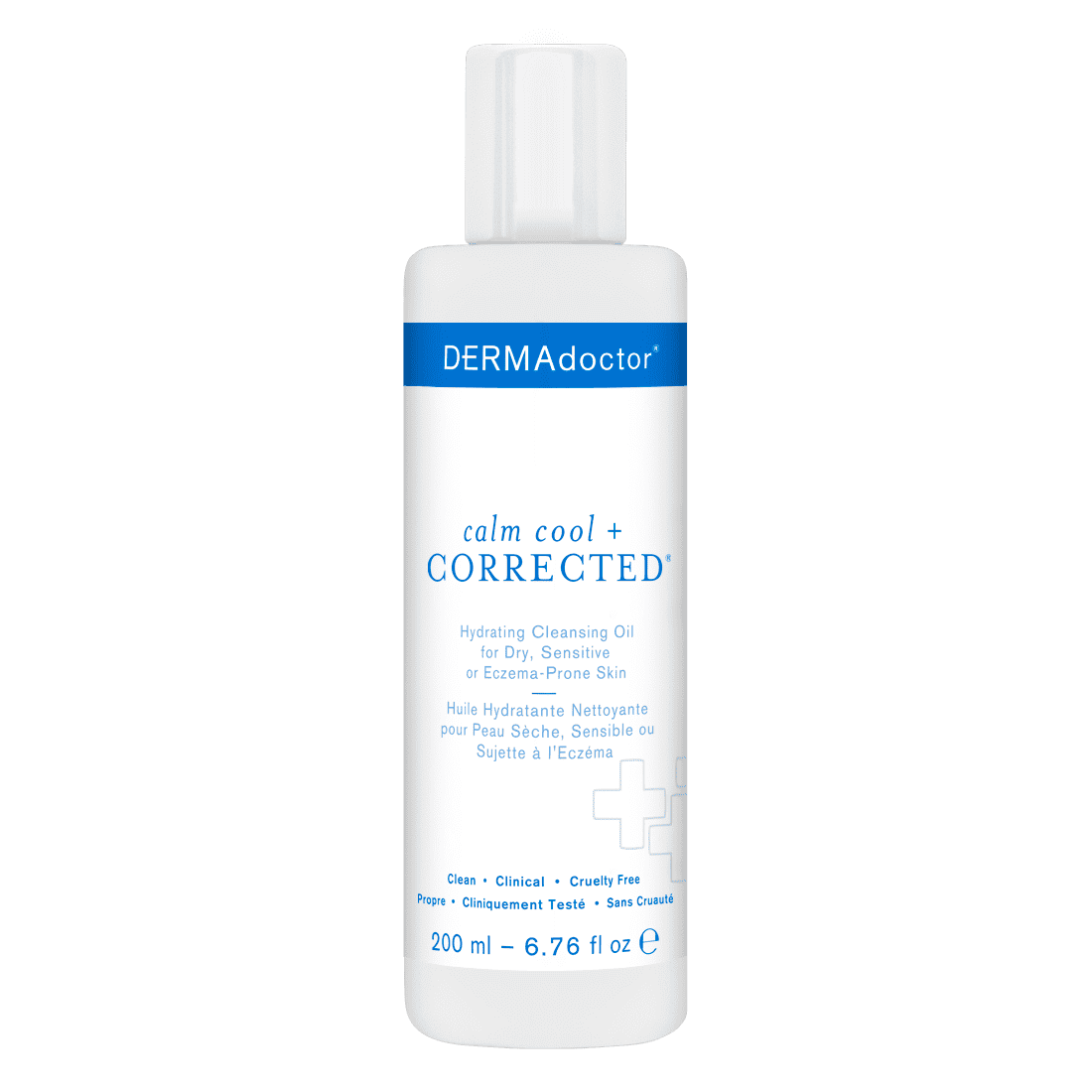 DERMAdoctor Calm Cool + Corrected Hydrating Cleansing Oil, 6.76 fl oz ...
