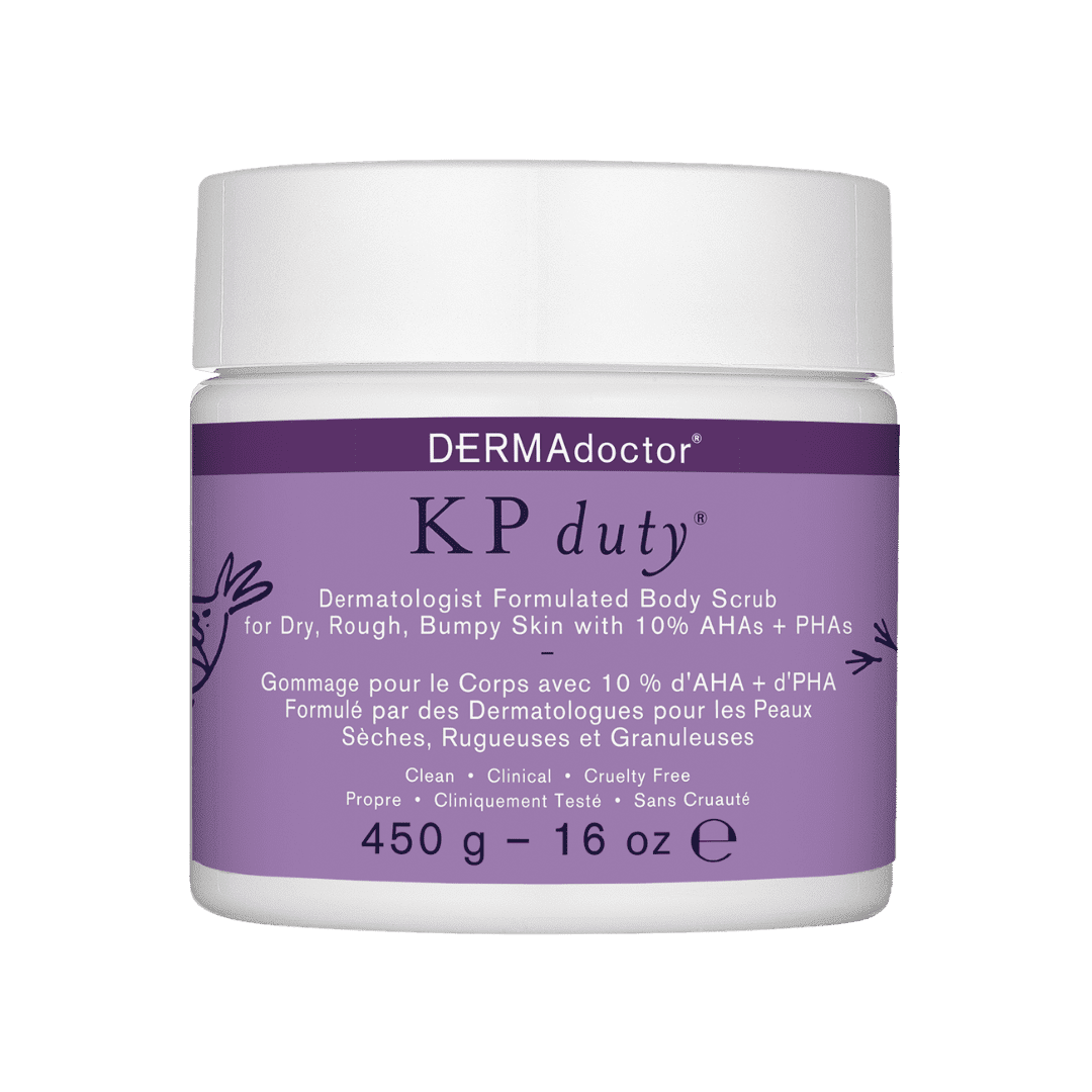 DERMAdoctor KP Duty Body Scrub, Exfoliant for Keratosis Pilaris, 10% ...