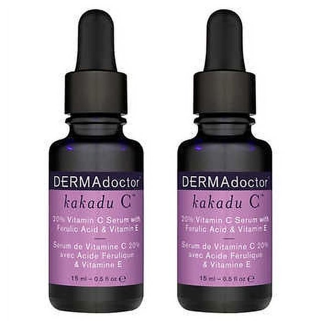 DERMAdoctor Kakadu C 20% Vitamin C Serum with Ferulic Acid & Vitamin E ...