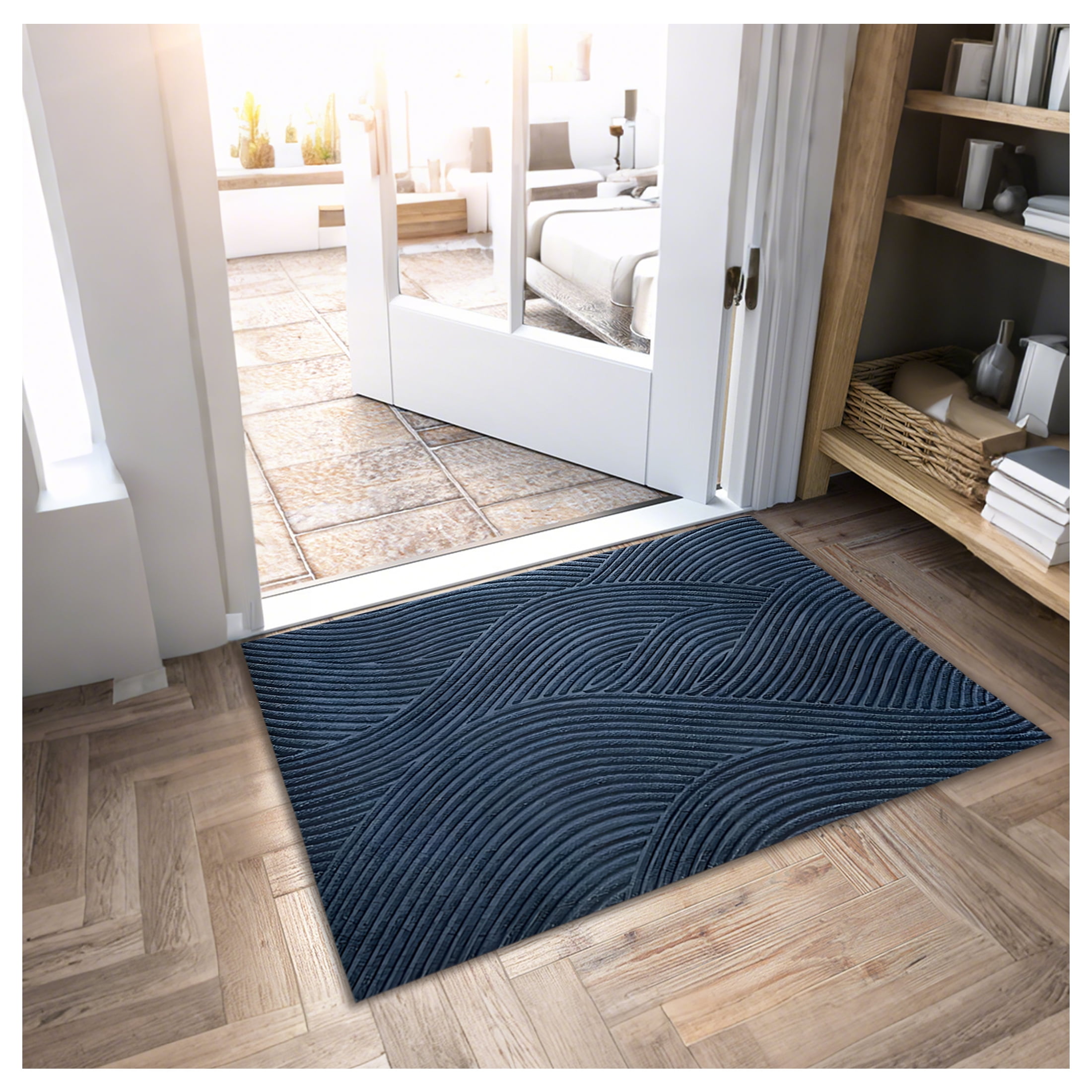 DERONA Dog Rugs for Muddy Paws,Printing Process Outside Door Mats for ...