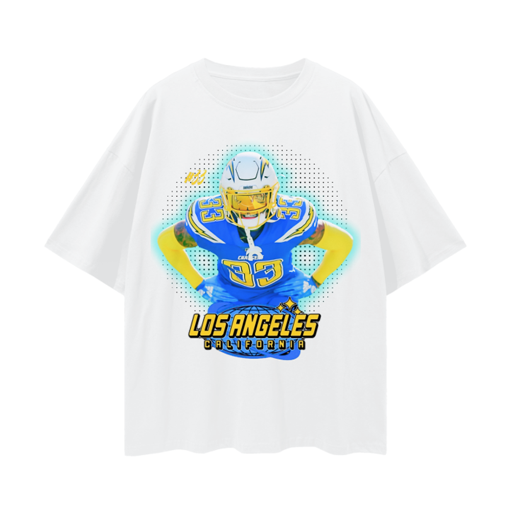 DERWIN JAMES LOS ANGELES TEE, vintage football bootleg shirt, football ...