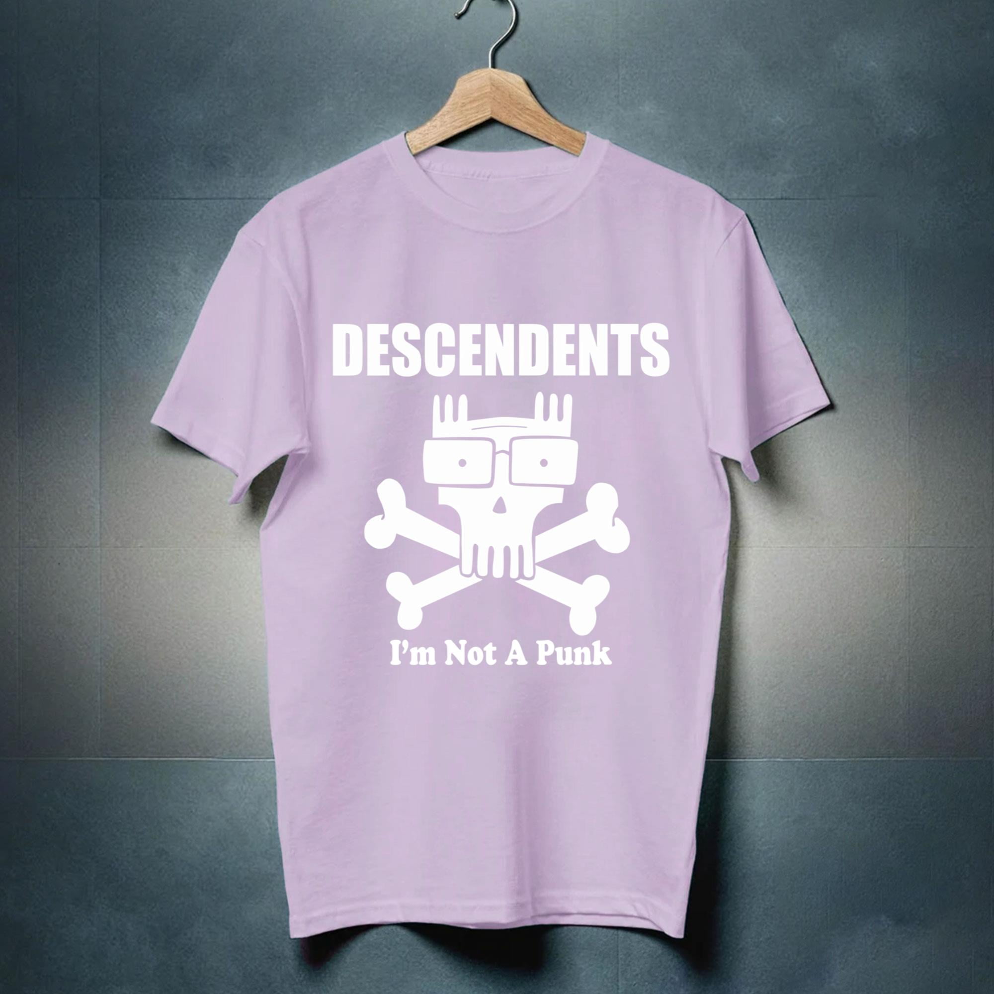 DESCENDENTS T-shirt I'm Not A Punk Men's 100% Cotton Punk Rock Tee ...