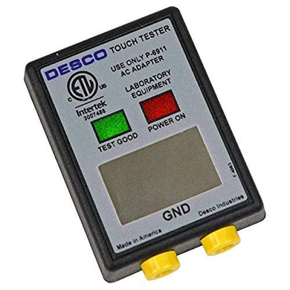DESCO Brand 19350 Wrist Strap Tester, NIST Calibrated - Walmart.com