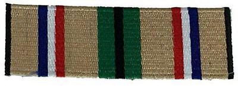 DESERT STORM CAMPAIGN RIBBON PATCH ODS SHIELD GULF WAR VETERAN IRAQ ...