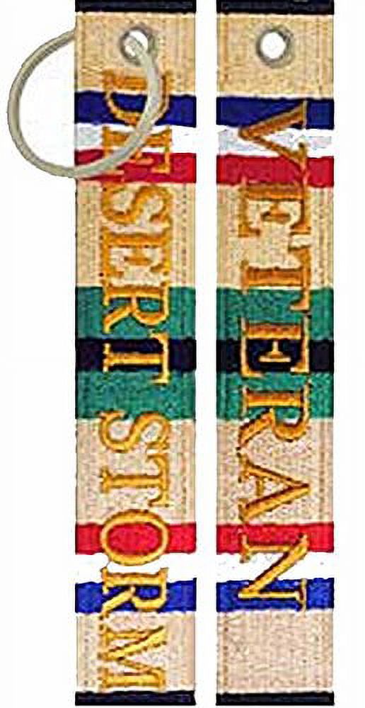 DESERT STORM VETERAN KEY CHAIN - GREAT COLOR - Veteran Owned Business ...