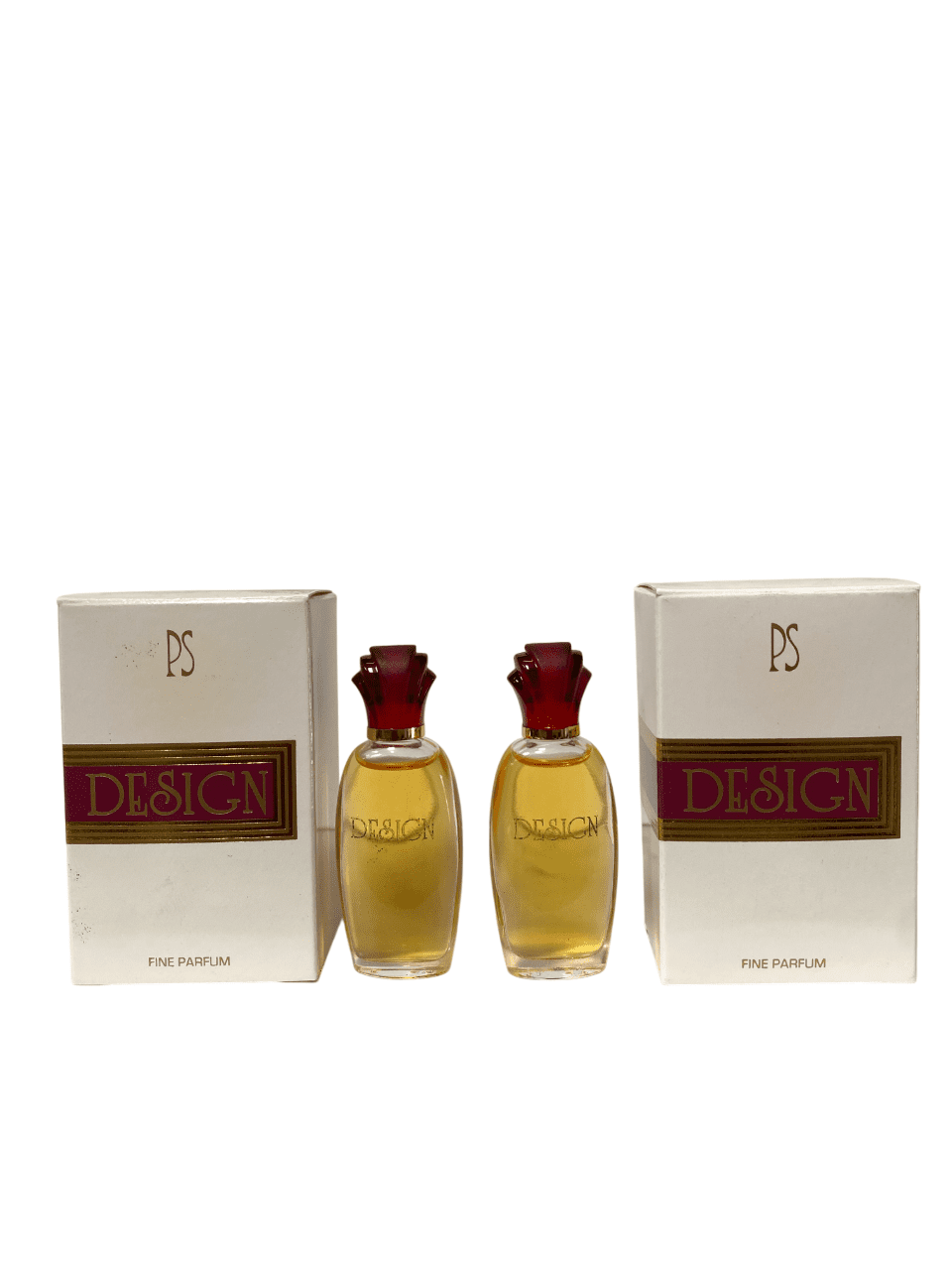 DESIGN (2x 7.5 ml) Fine Parfum Miniatures for Women (New In Box) Paul ...