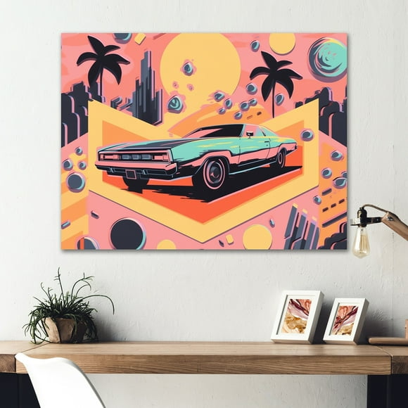 80s Retro Art