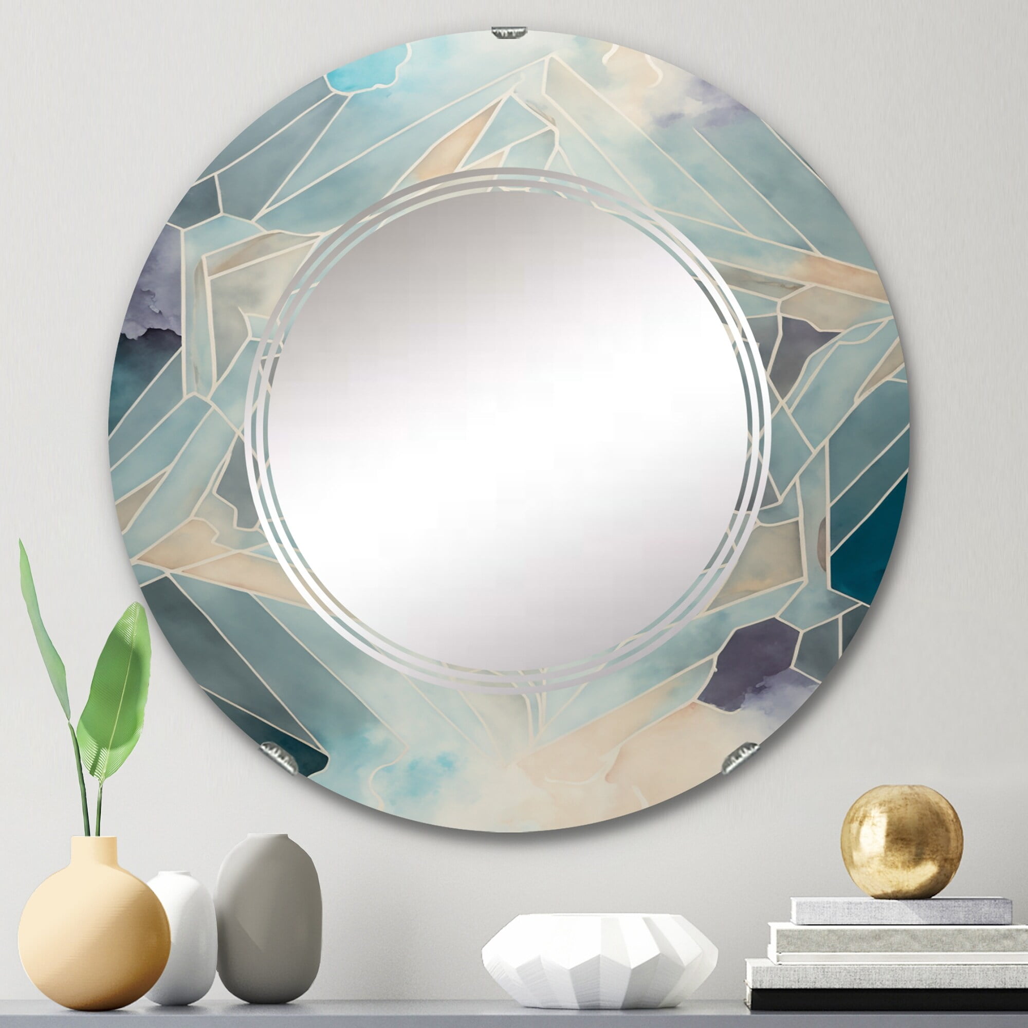 DESIGN ART Designart 'Fundamental Patterns Sacred Geometry VII' Printed ...